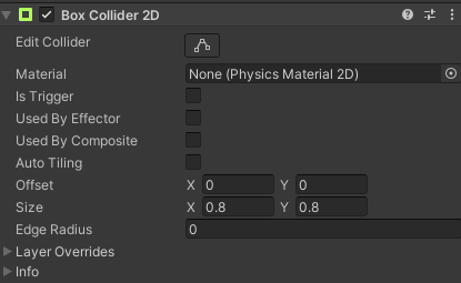 【Unity】 Collider 2D - 強火で進め