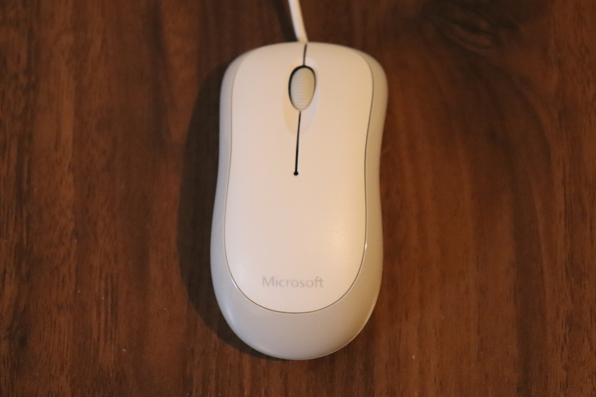 Microsoft Basic Optical Mouse v2.0 (Model 1113) - なかやんブログ