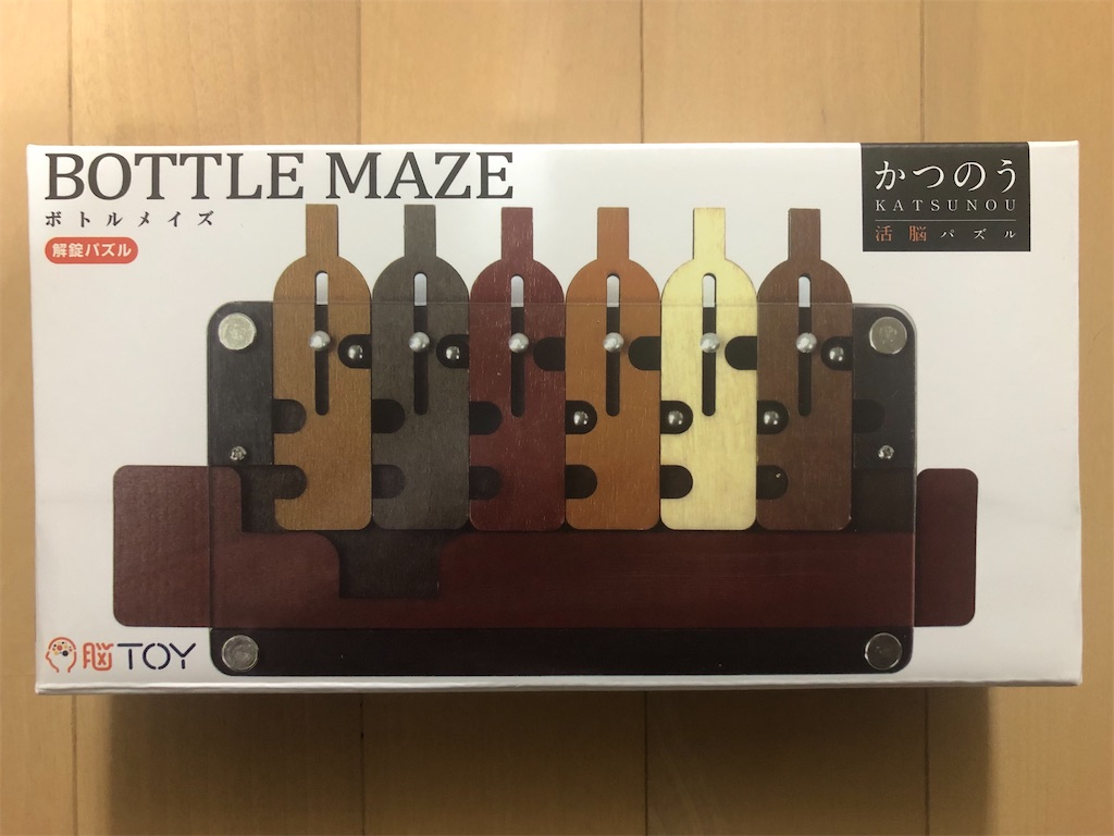 BOTTLE MAZE - パズル覚え書き