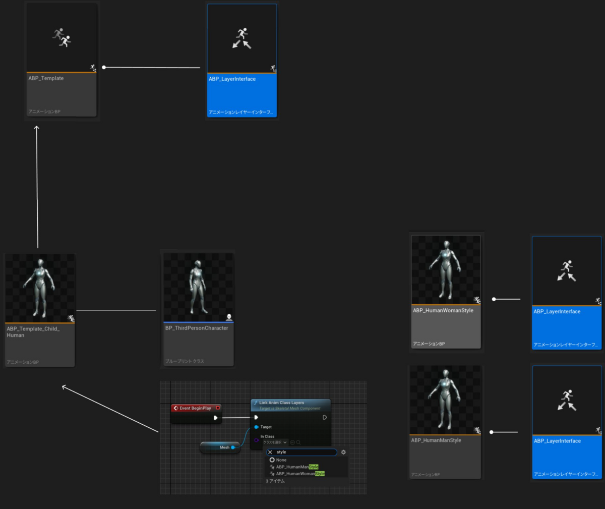 【UE5】〈Tips〉UE5の新機能を使った"いい"アニメーションの設計法 - ゲーム開発備忘録