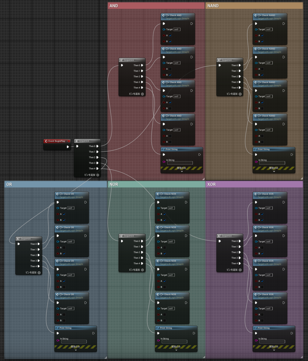 【UE4・UE5】〈Tips〉ブループリント論理演算チートシート AND/OR/XOR～ - ゲーム開発備忘録
