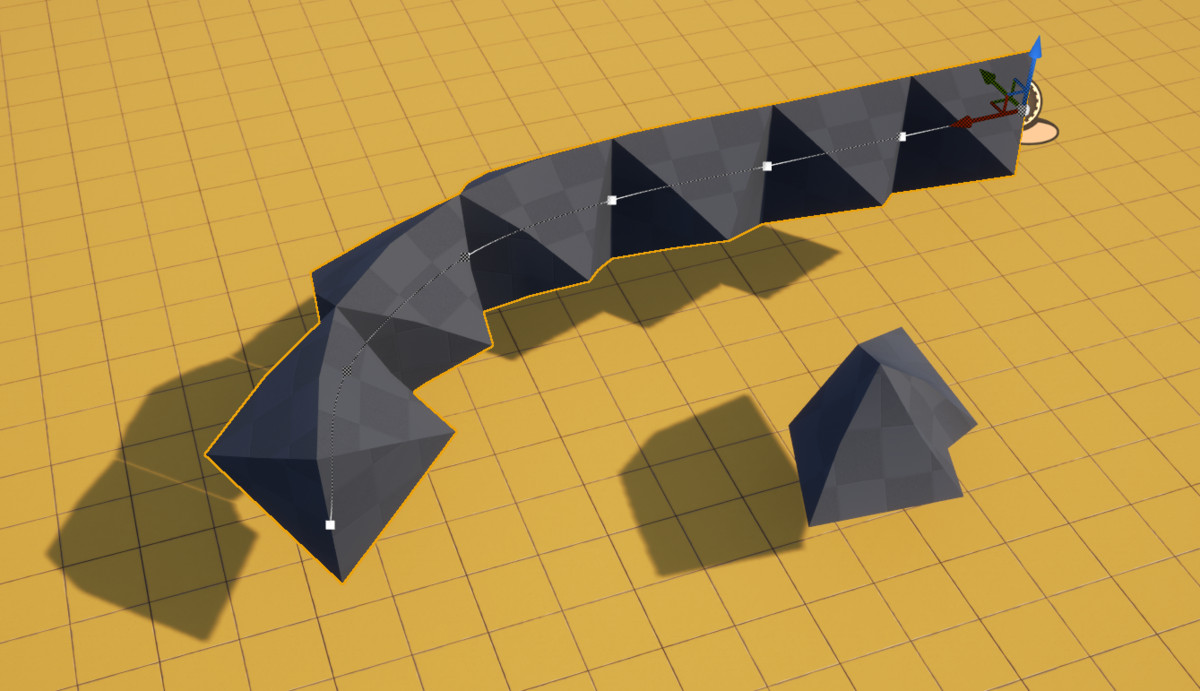 【UE5】〈Tips〉Splineで変形したメッシュをStaticMeshに変換する方法 - ゲーム開発備忘録