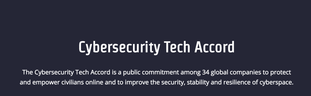 Cybersecurity Tech Accord（サイバーセキュリティ・テック合意）全文翻訳版 - 忙しい人のためのサイバーセキュリティニュース
