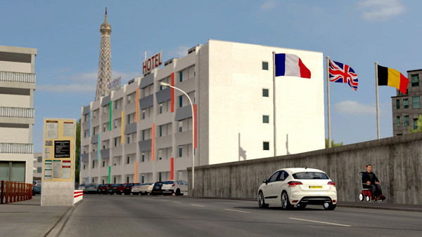 【ETS2】Paris Rebuild v 2.0を入れてみた - なんかかく