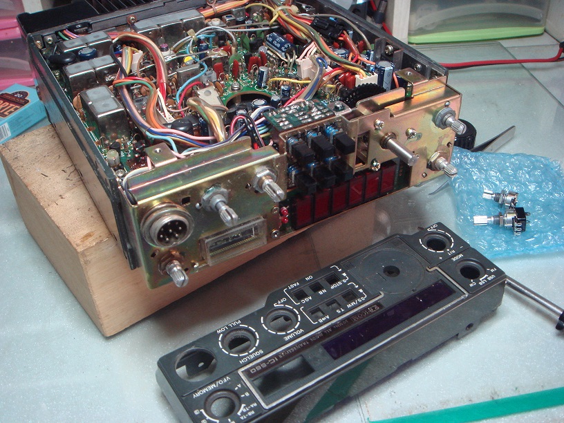 IC-560のボリューム更新 - 気の向くままに