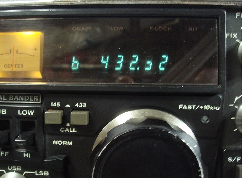TS-770周波数異常表示修理完了 - 気の向くままに