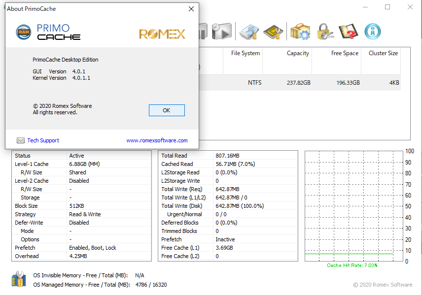 PrimoCache4と再アクティベーション - なろぐ2