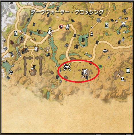 【ESO】デイリーエンデバーの討伐対象がいる場所 - じじのゲーム日記（主に洋ゲーとTRPGについて）