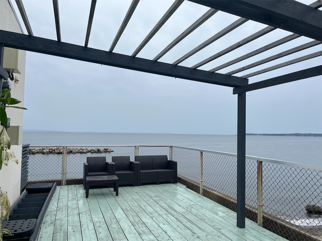 横須賀に行って、ワンちゃんOKの「D-PEPE SEA」でカフェタイム - なるおばさんの旅日記