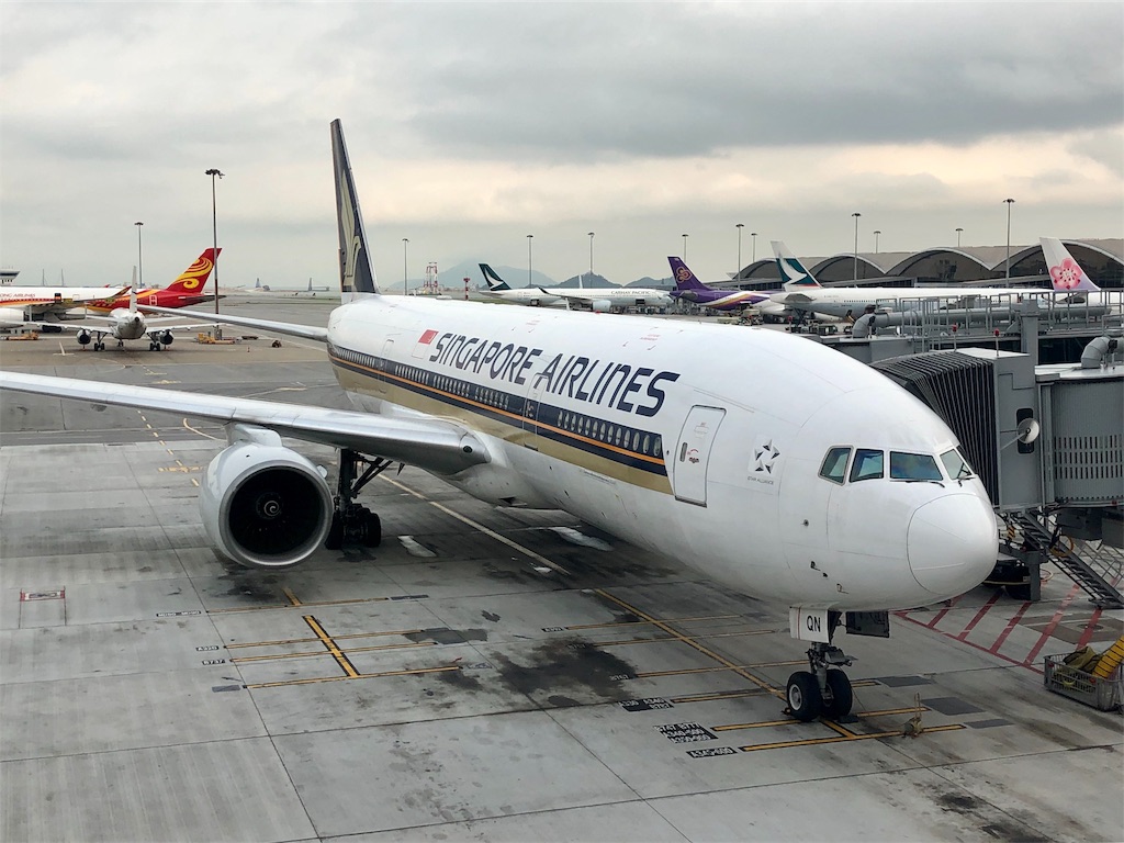 4/XX SQ857 HKG-SIN C - KIXベース