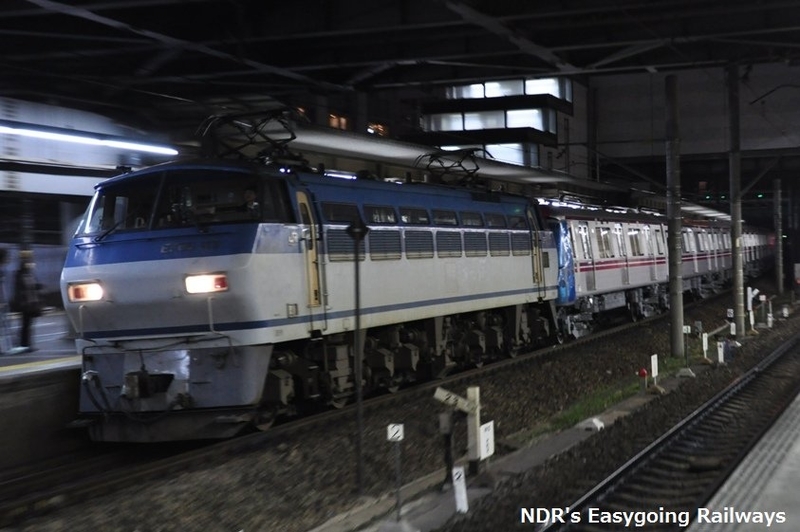 【JR貨・都営】大江戸線12-600形第2編成甲種輸送 - NDRのもっとの～んびり鉄道