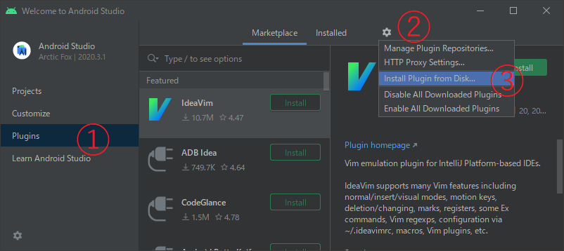 【JetBrains】Android Studio Arctic Fox | 2020.3.1 日本語化【公式プラグイン】 - 365連休