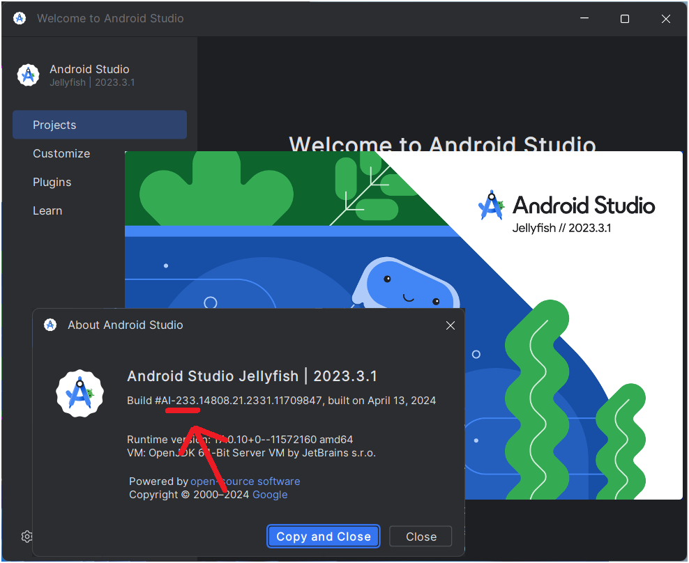 Android Studio Koala | 2024.1.1 日本語化 - 365連休