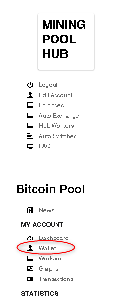 MINING POOL HUB（Auto Exchangeに対応したマイニングプール）の設定。 - 自作PCで暗号通貨マイニング