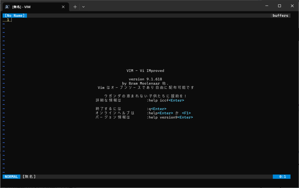 Windows TerminalでWindows Vimを使うと色がおかしくなる時の修正方法 - ねこさんのぶろぐ