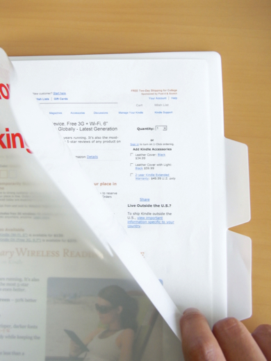 クリアホルダー DELFONICS 5 Parts Holder [A4] - ネリノモノコト