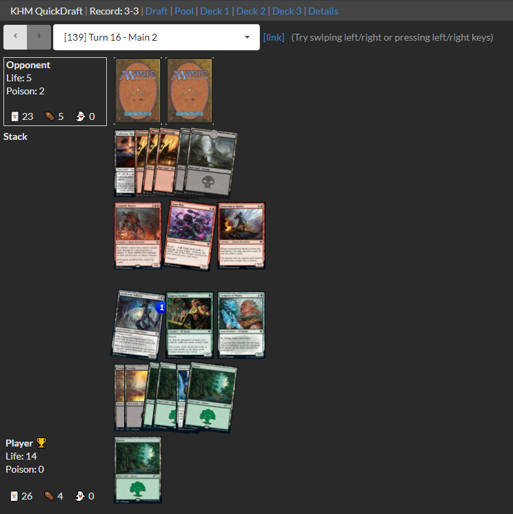 よしクイックドラフトやろう（カルドハイム2戦目） - net9999’s MTGアリーナ初心者日記