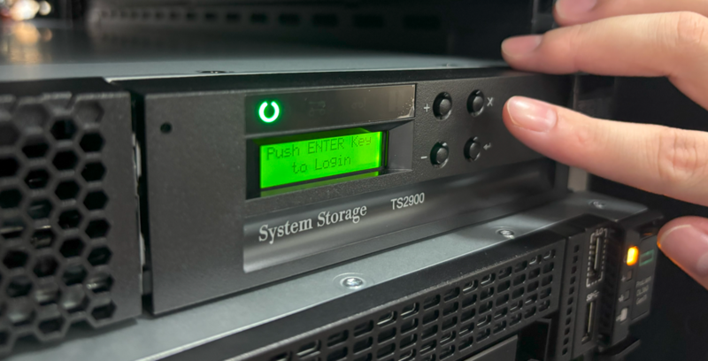 【IBM】テープ装置 TS2900を設定してみた - ネットワールド らぼ