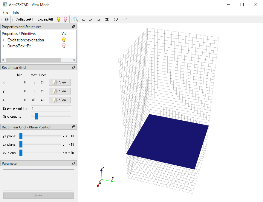 openEMSを使ってみる。その2：Rectangular Waveguide - neuroisの日記
