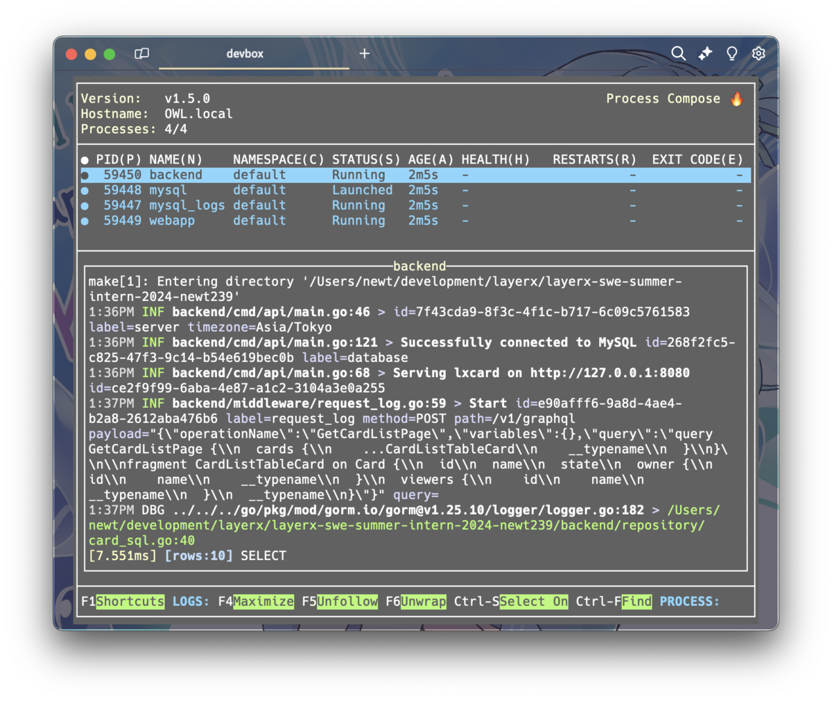 LayerXサマーインターン参加記 - にゅーとぴあ
