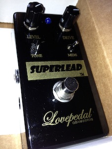 Lovepedal ''Superlead'' - Nobuの日々のギターとか音楽ネタとか。 ~Slight Return~