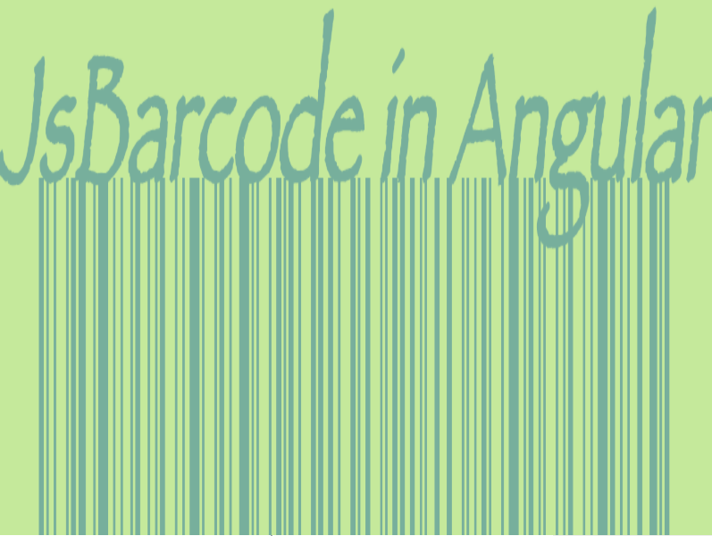 AngularアプリにJsBarcodeでバーコードを表示する - ﾅｶﾞﾓﾄ の blog