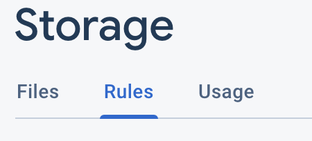 Firebase Storage 新規作成とルールの書き方（簡易的な説明） - ロバメモ - 素人のUnity覚書と奮闘記