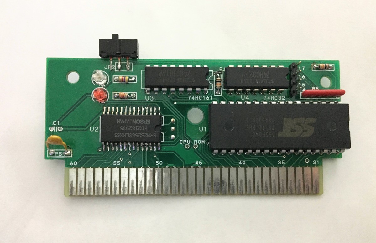 ファミコン用カートリッジ基板(Mapper2)の自作 - takuya matsubara blog