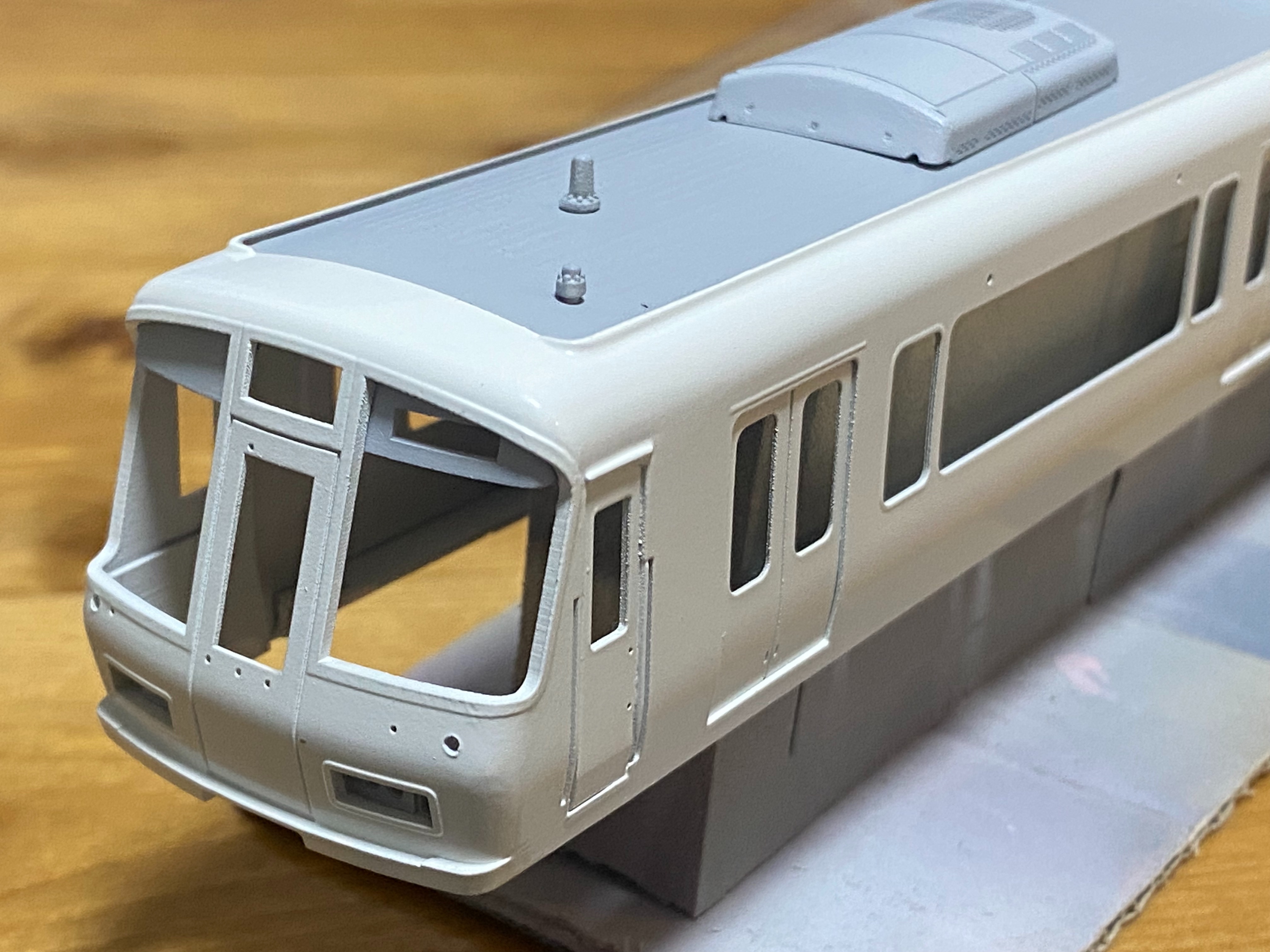 16番 Tabuchi Train Models 221系更新Wパンタ車キット を作る⑤ - 逢田のブログ