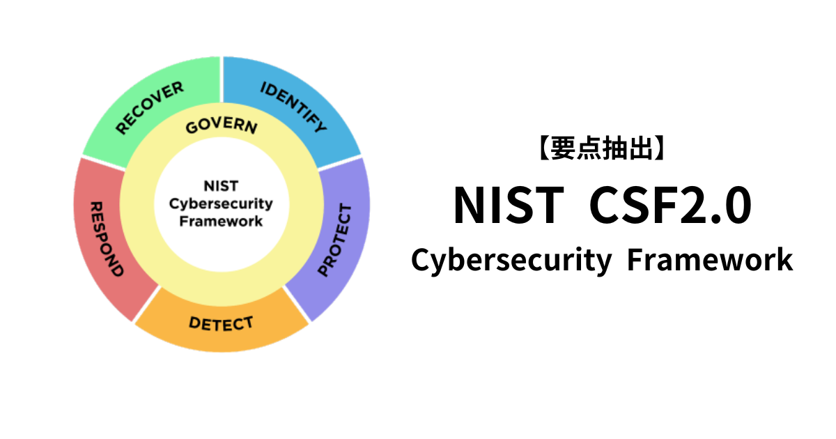 【要点抽出】NIST CSF2.0（Cybersecurity Framework）draft - 2LoD.sec