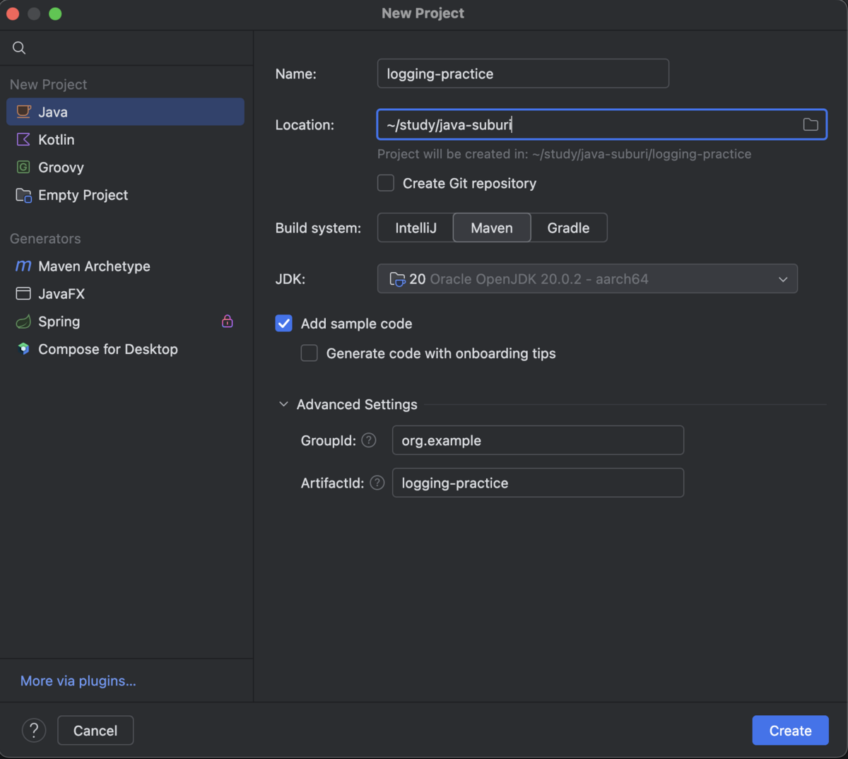 SLF4J + logback のJavaプロジェクトを作る（素振りの整地） - nikkie-ftnextの日記