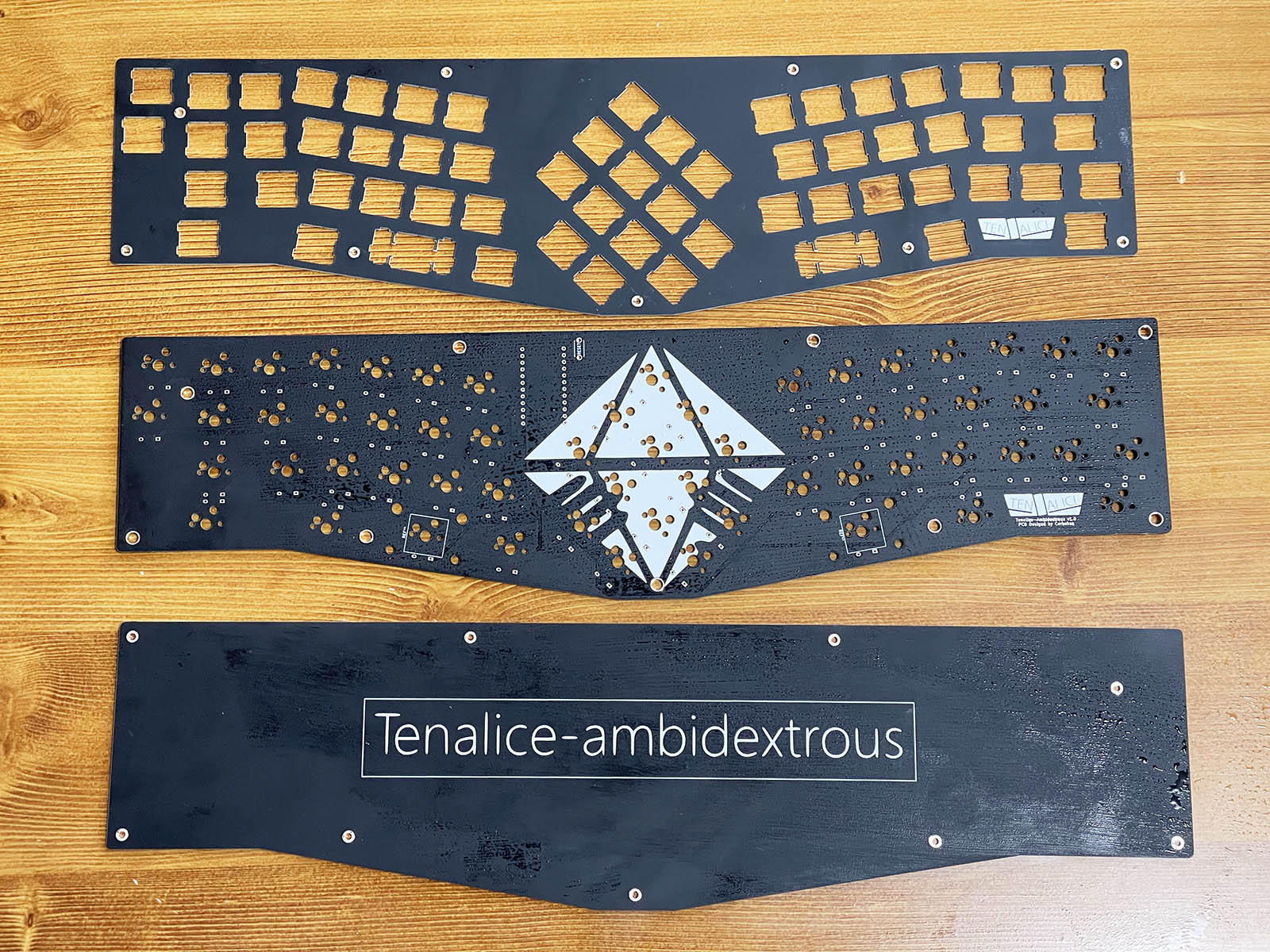 Tenalice-Ambidextrousを組み立ててみた - NinthSky Studio