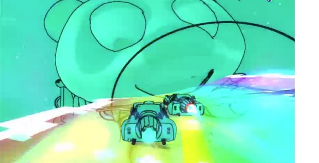 サイケなデスレース。RCG『Space Ribbon』がSwitchで発売決定 - ニンテンドースイッチ&ソキウス101