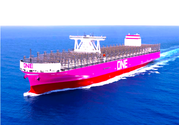 瀬戸内海で建造、世界最大級のコンテナ船ONE INSPIRATION - 今さら 日イのはてな