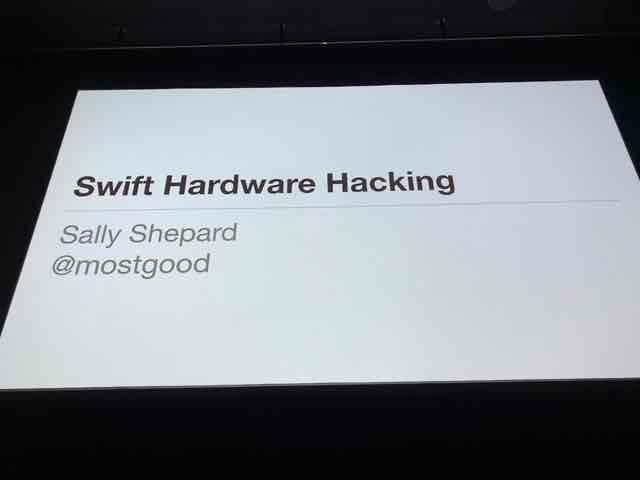 Swift Hardware Hacking | try! Swift Tokyo 2019 2-4 - niwatakoのはてなブログ