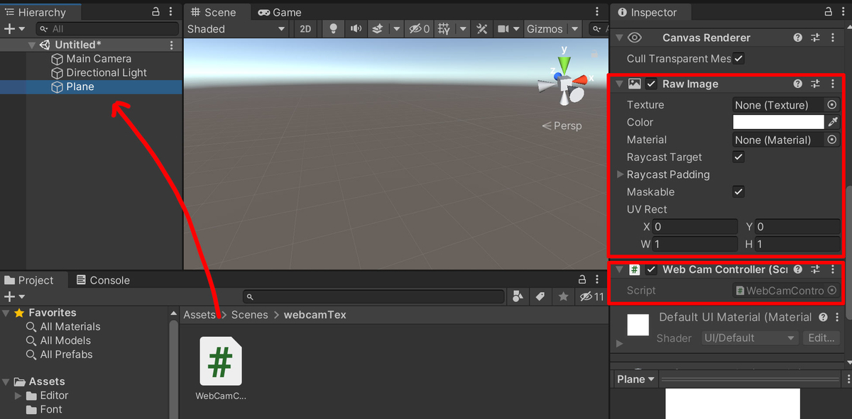 【Unity】WebCamTextureで写真撮影 - おもちゃラボ