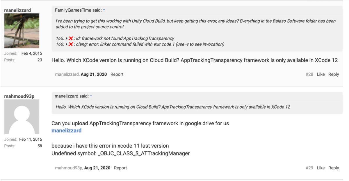 Ios14リリース後にxcodeで「undefined Symbol Objc Class Attrackingmanager」のエラーが出る場合の対処法 Appseedのアプリ開発ブログ