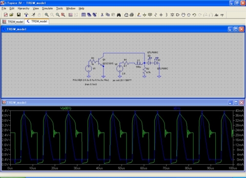 インダクタ 100μH の スイッチング部 を LTSPICE で - nobcha23の日記