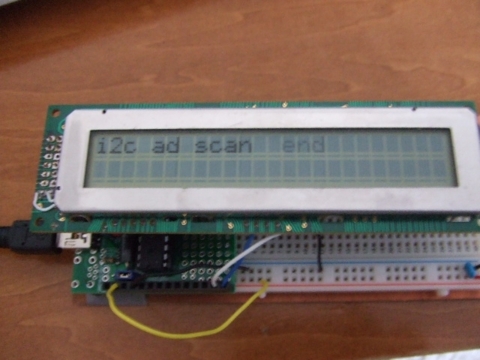 アルディーノでi2cアドレススキャン - nobcha23の日記