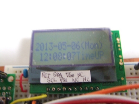 ARDUINO+RTC8564+(i2c-LCD)+(i2c-CSM-KEY) TIMERもやってみる - nobcha23の日記