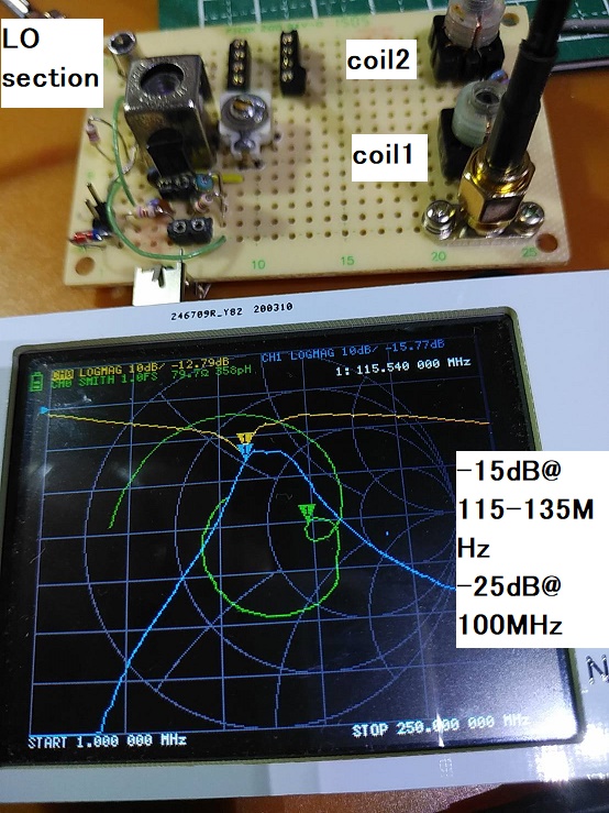 Si4732基板を買いました その4 I bought Si4732 kit. part 4 Filter→LNA→Mixer@crystal ...