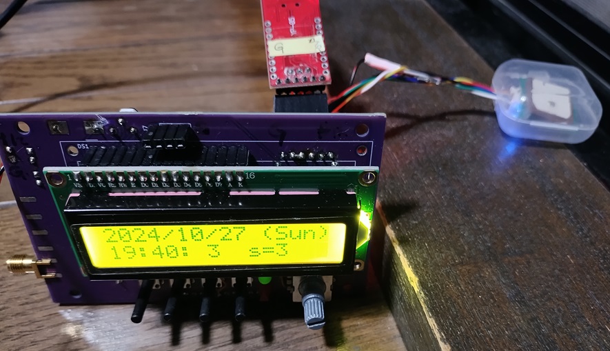 GPS較正VFO その2 R909-VFO基板に”GPS Corrected VFO＠SQ1GU”を移植中 - nobcha23の日記
