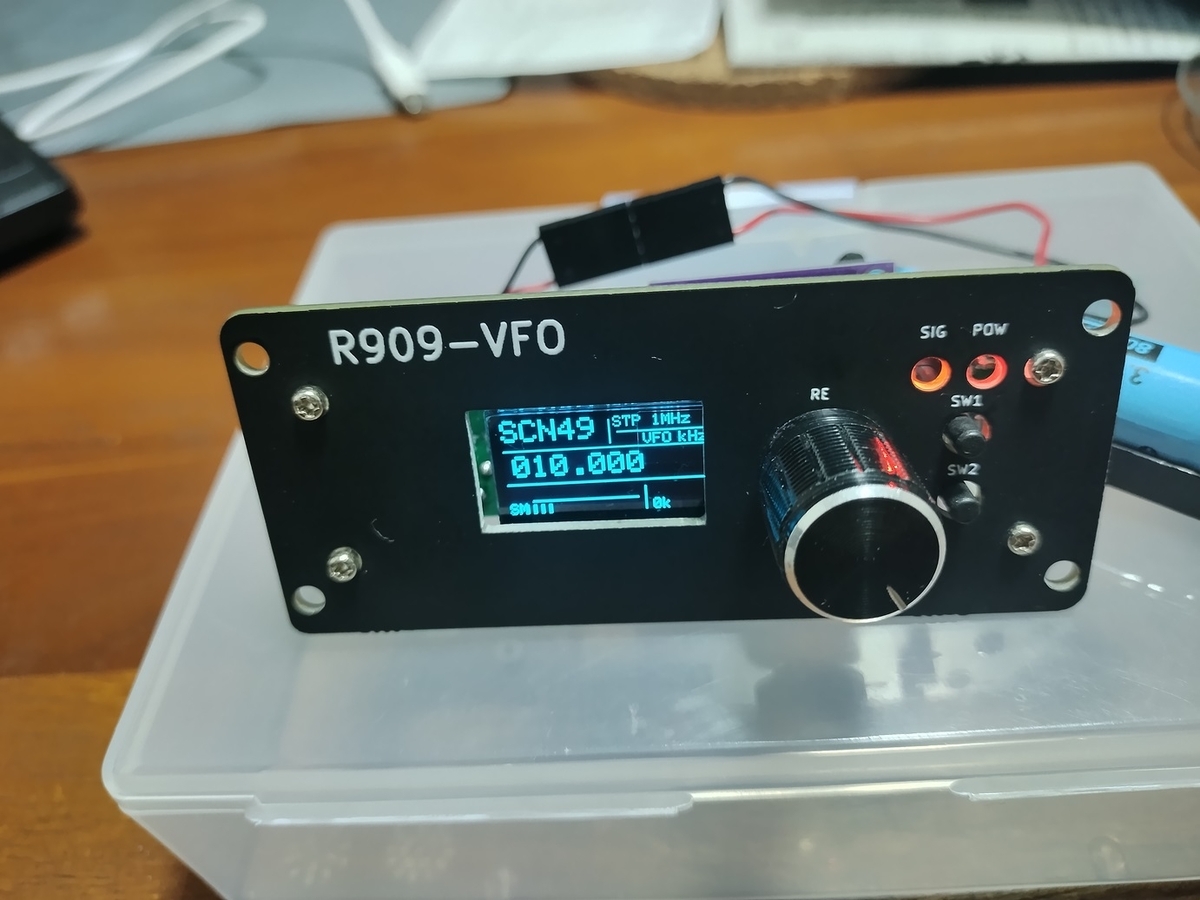 ESP32-C3 super mini dev kitを使ったR909-VFO基板試作ーーまとめ - nobcha23の日記