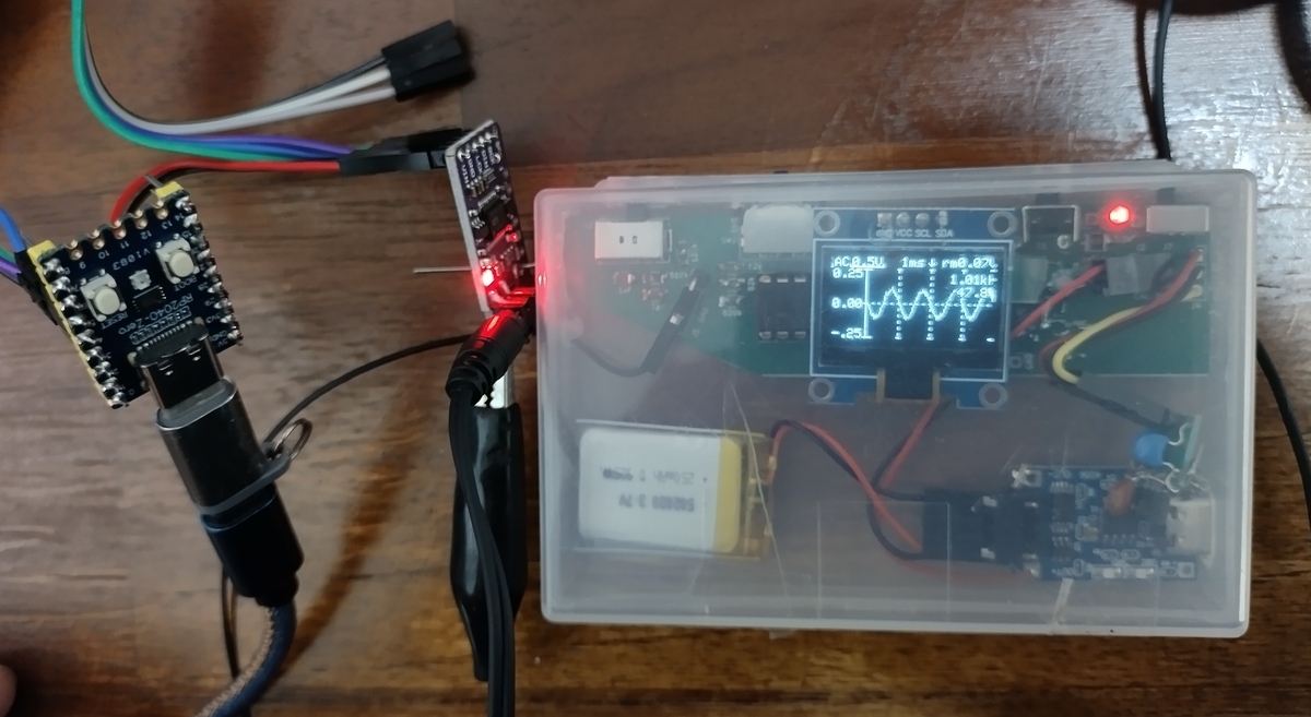 RP2040zeroとPCM5102で1kHz発生 - nobcha23の日記