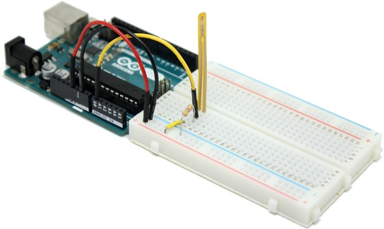 サーミスタの使い方！ その2 実測編！ 103jt 050 Nobのarduino日記！