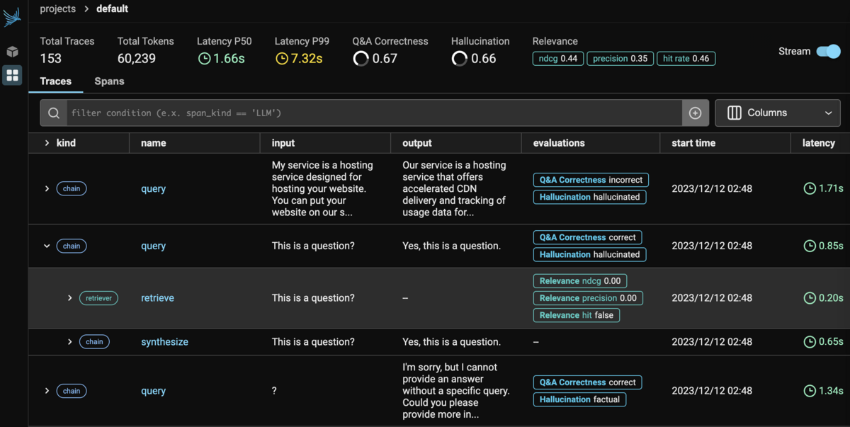Arize Phoenixで始めるお手軽RAG実験管理 - Re:ゼロから始めるML生活