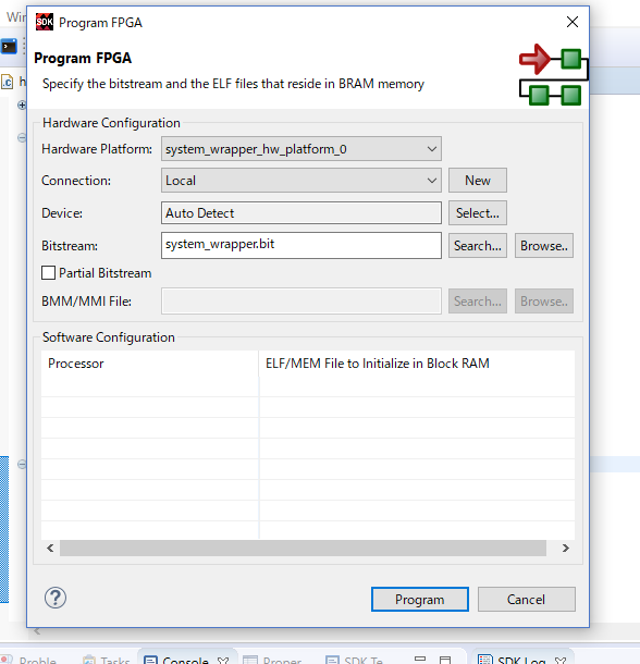 ZYBOを進める - 9. Xilinx SDKで試しのプログラム - 勉強しないとな～blog