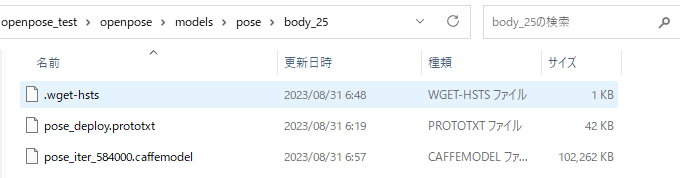 OpenPoseやってみる - 2 - 勉強しないとな～blog