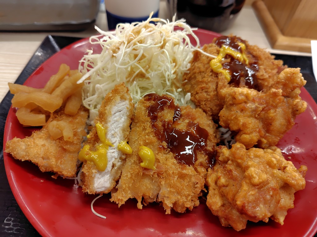 界隈・かつや で 自作式アゲアゲ定食 - 自走式移動胃袋